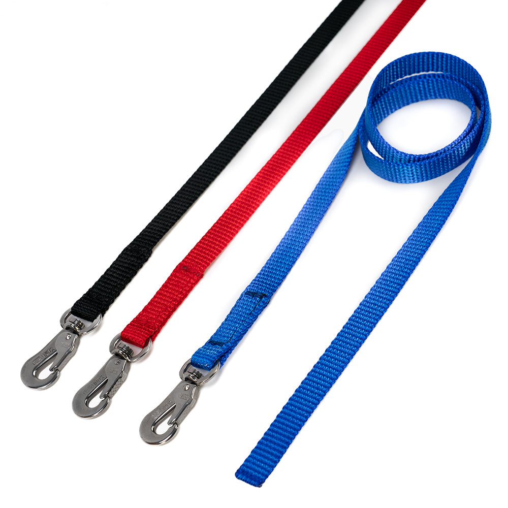 Short lead 0.60 m, light/ 15 mm, oHS, stainless steel - FRABO Hundesport